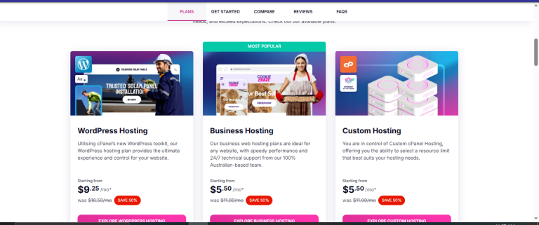 10 Best Web Hosting Providers in Australia (2026 Reviews) - Truehost Cloud